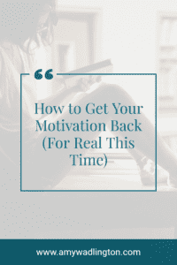 "Why Am I So Unmotivated?" Identify the Roots Today