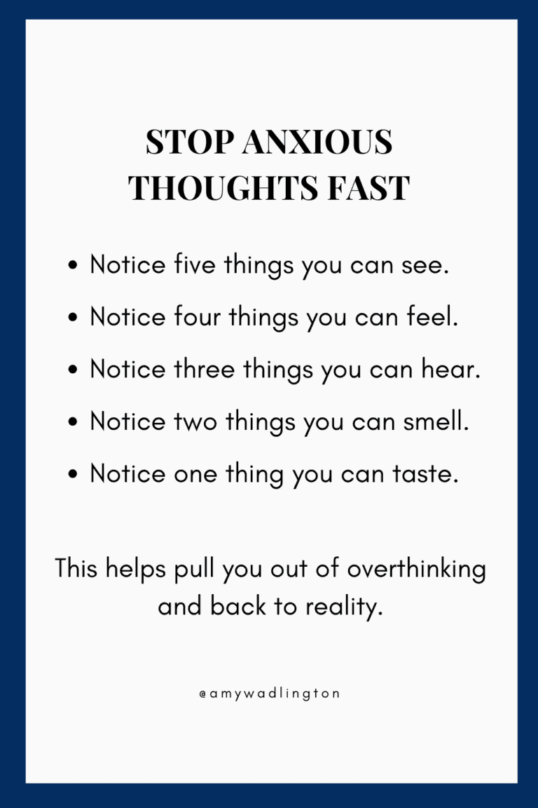 How to Stop Overthinking and Negative Thoughts Fast